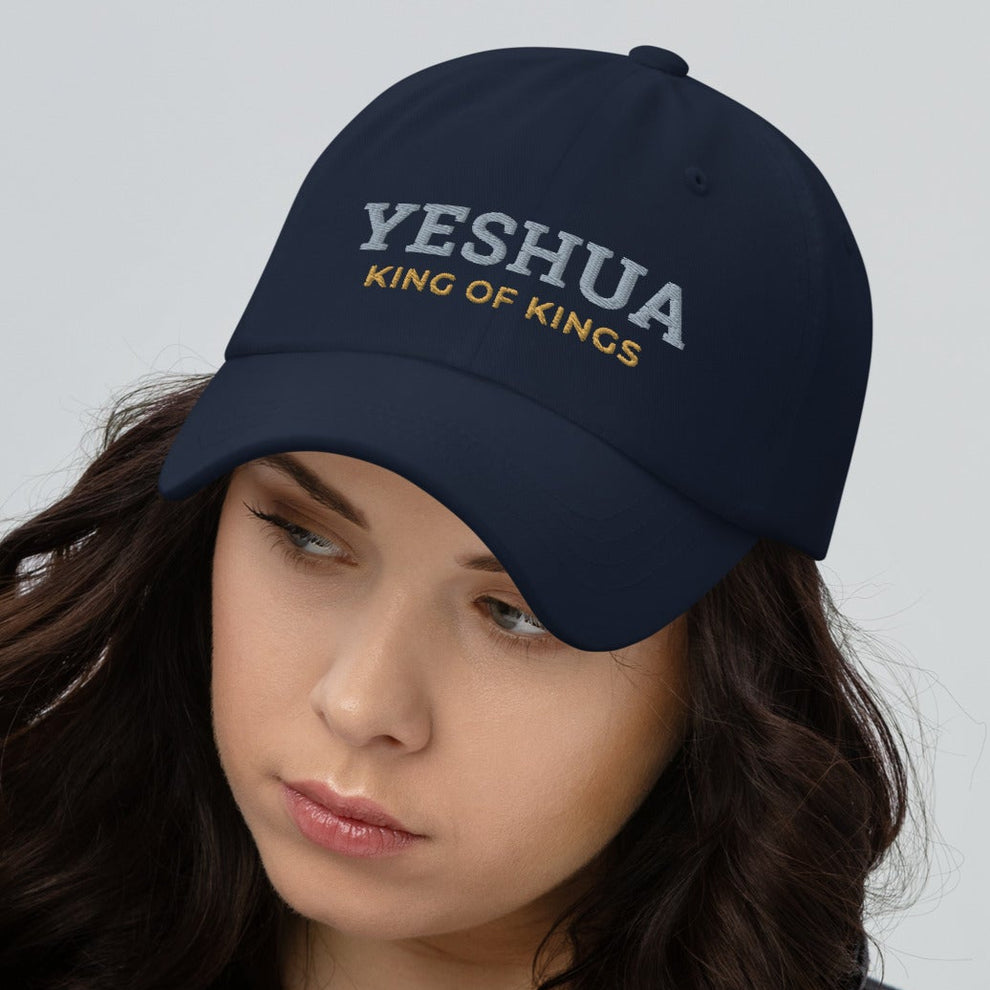 YESHUA – King of Kings | Embroidered Faith Cap | 100% Cotton – SHLOMO ...